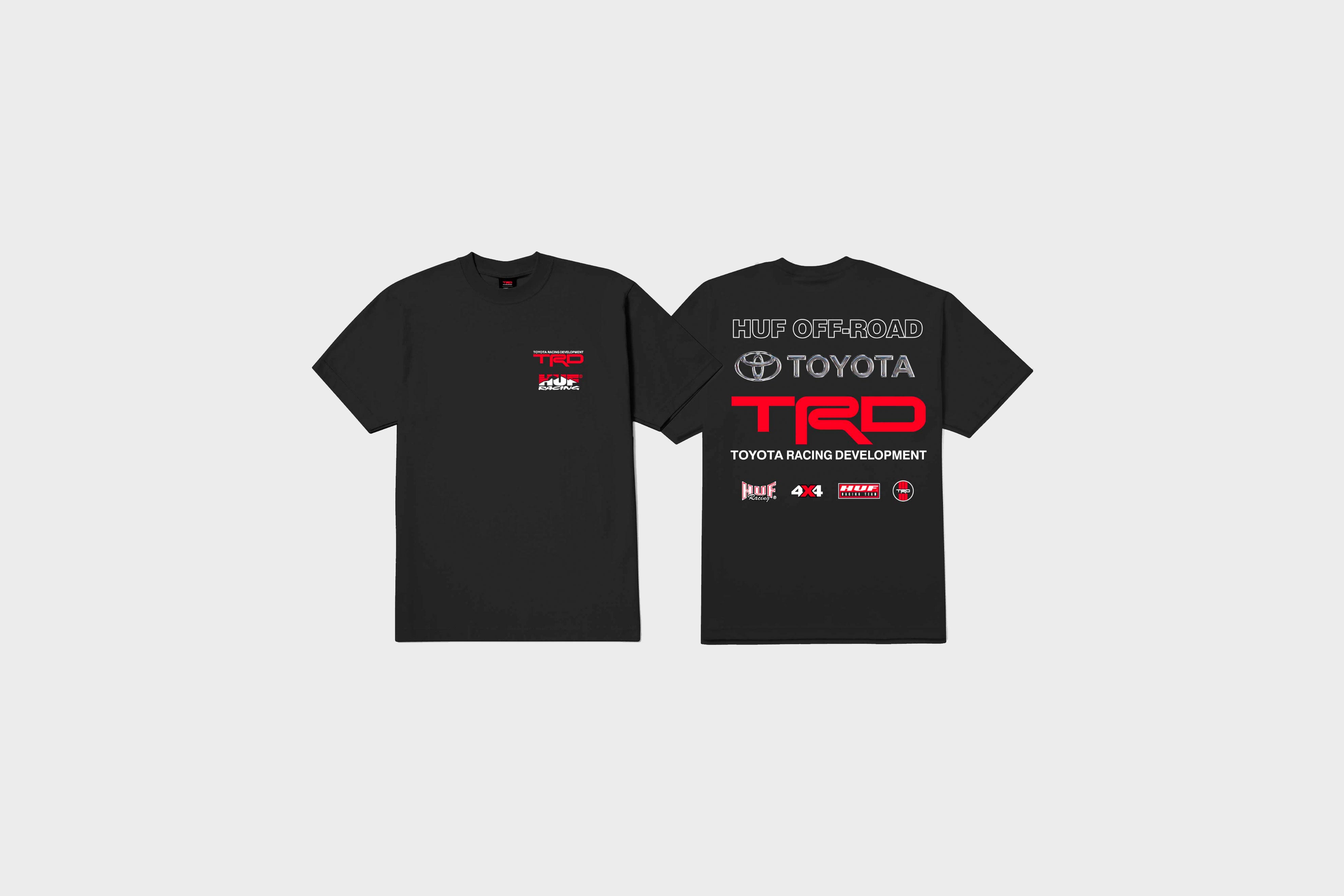 HUF x Toyota TRD Team 4x4 S/S T-Shirt (Black) – Rock City Kicks
