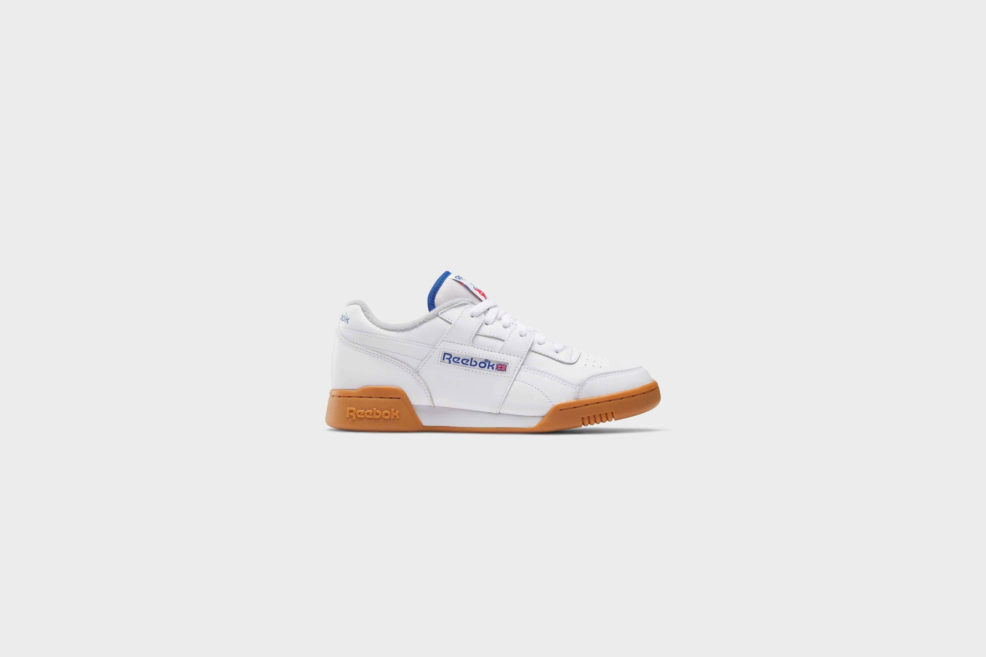 Reebok Workout Plus (White/Blue/Gum) – Rock City Kicks